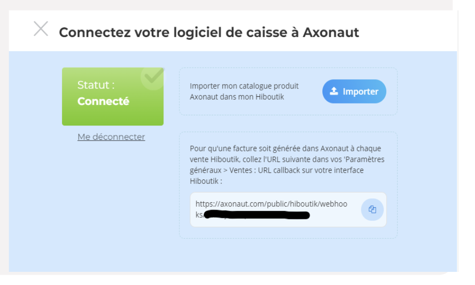 Connexion Axonaut/Hiboutik : Comment ça marche ? - Axonaut - Support